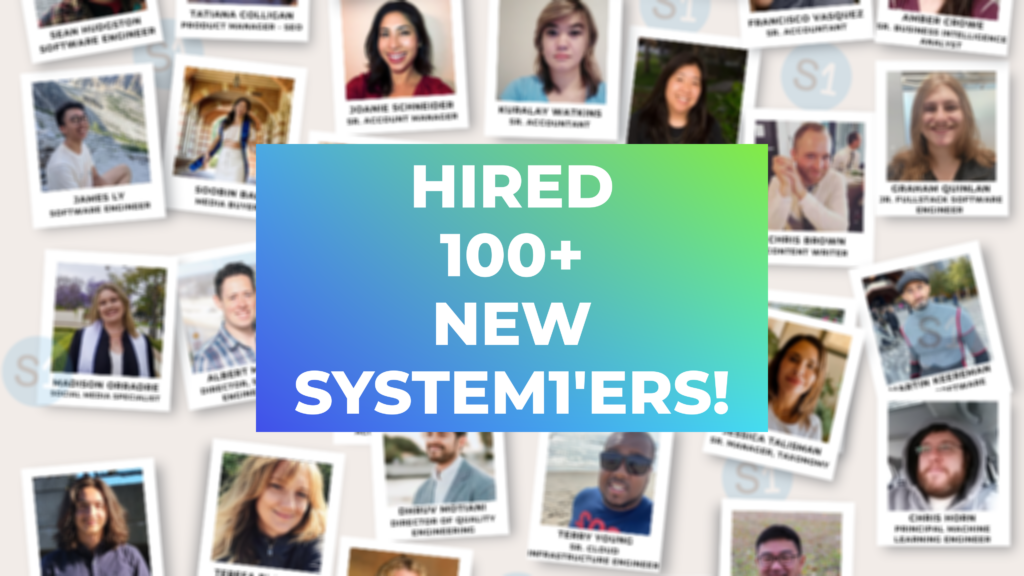 System1 : 2022: A Look Back at Our Year