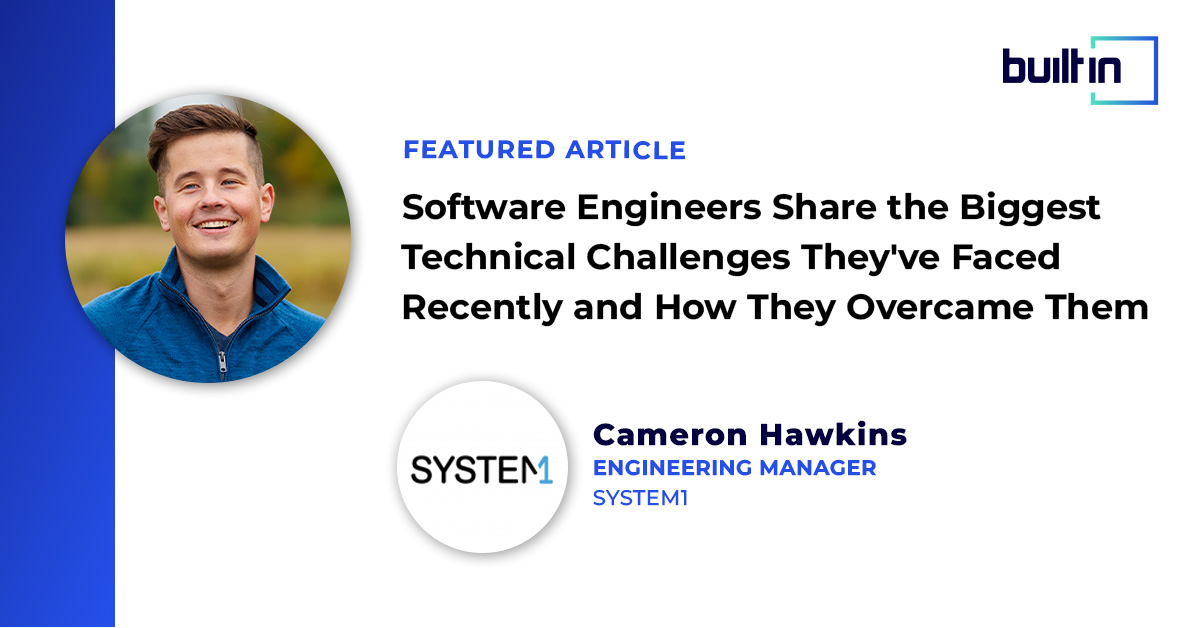 System1 : Want to Be a Better Engineer? Employ Teamwork to Tackle ...